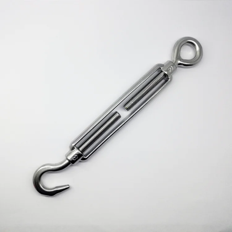 Stainless Steel Wire Rope Turnbuckle Rope Tensioner Hook Eye Tensioner ...