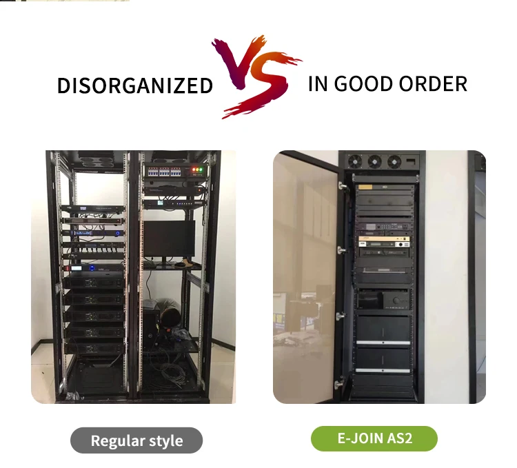 Gcabling Small Office Server Rack Open Rack Server Cabinet Residential ...