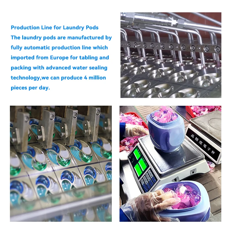 Stock 60pcs Laundry Pods - Efficient & Sustainable Detergent