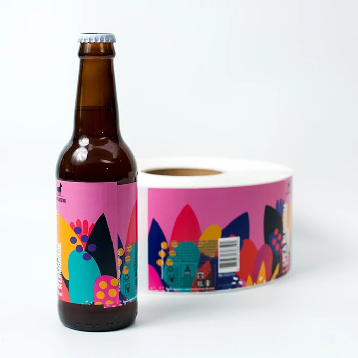 Custom Beer Bottle Labels - Waterproof & Matte Stickers