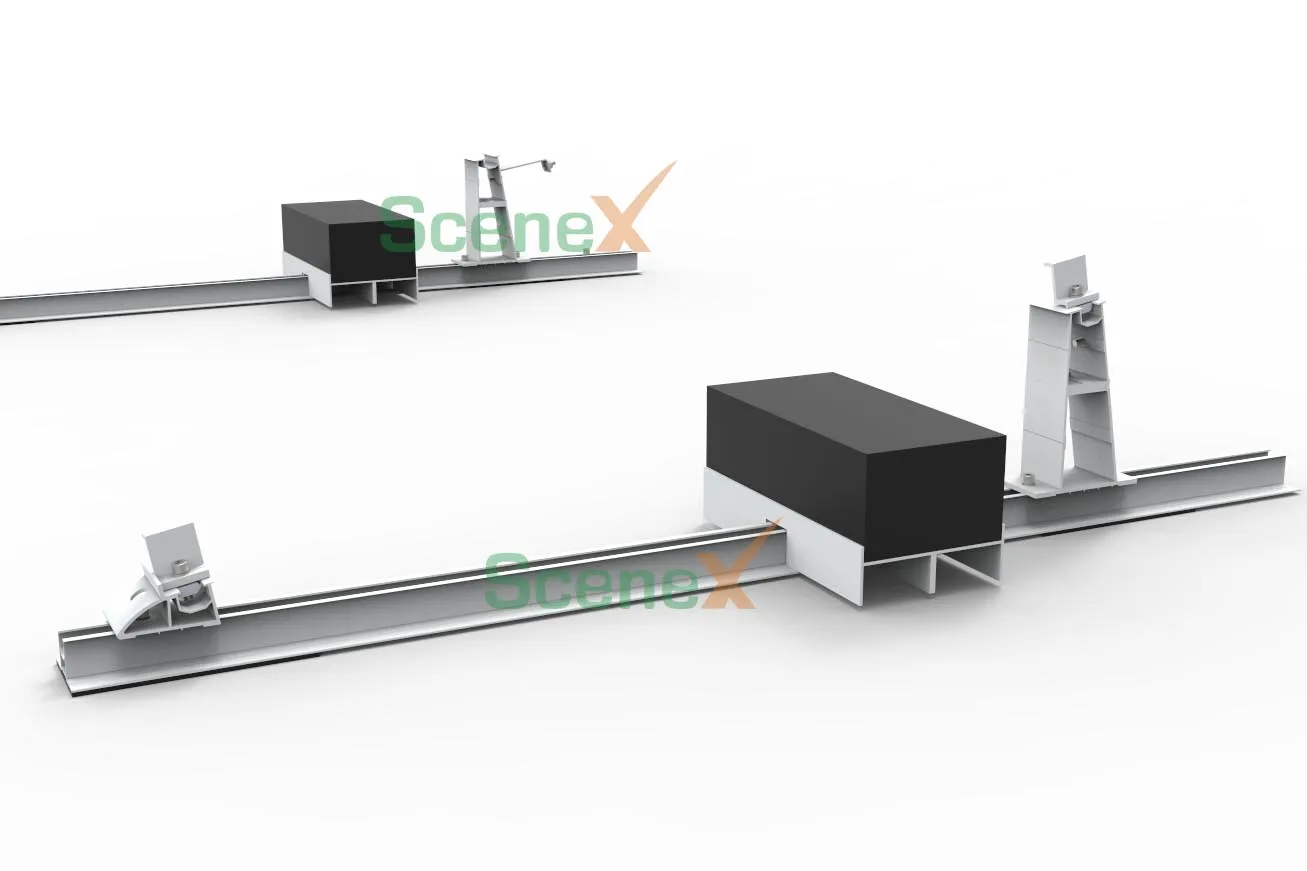 Ballast Solar System East &west Solar Panel Mounting Bracket For Any ...