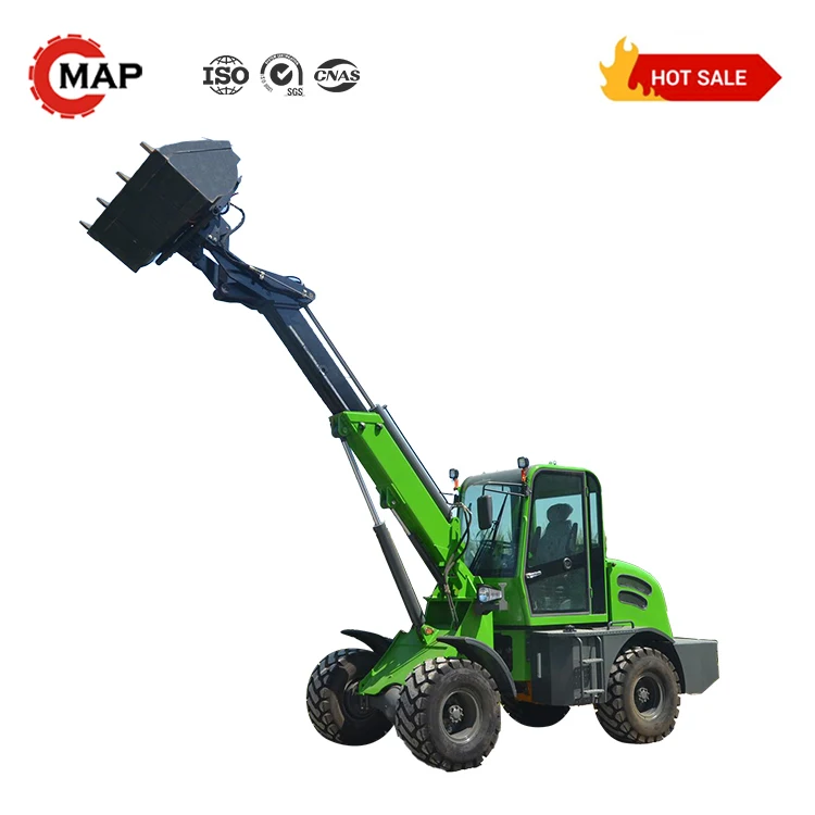 2 Ton Diesel Motor Engine Articulated Shovel Farm Bucket Mountain Raise ...