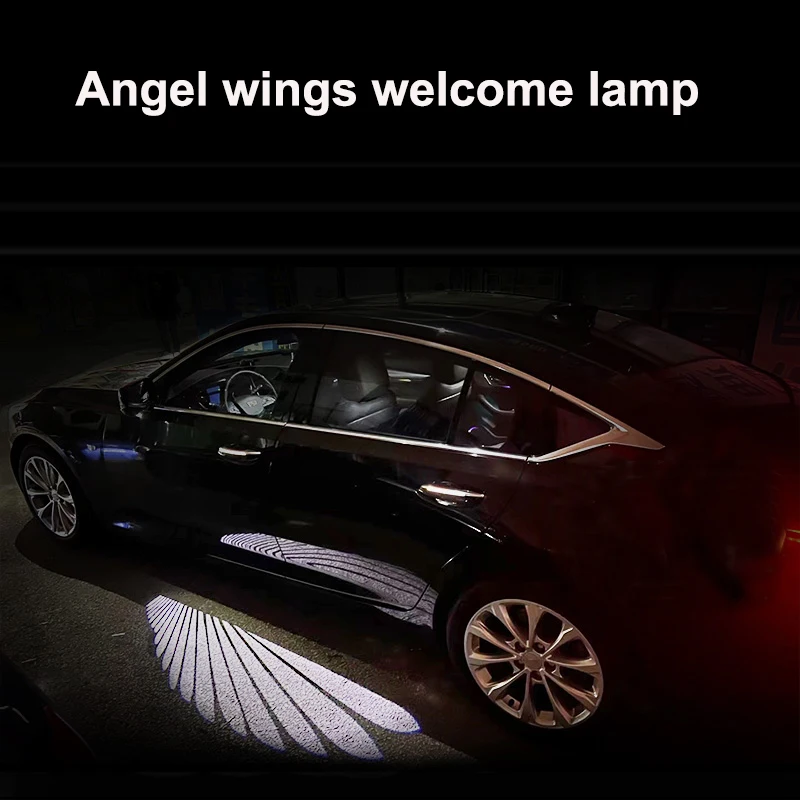 Wire Car Custom Welcome Logo Light Led Car Door Light Hd 3d Ghost ...