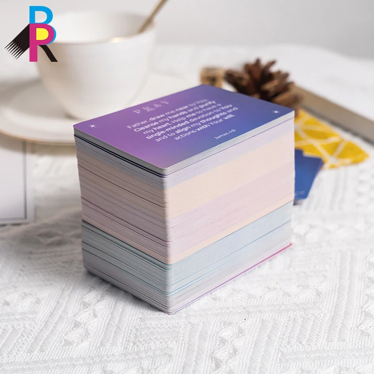 Custom Kids Affirmation Learning Cards - Game Card Printing