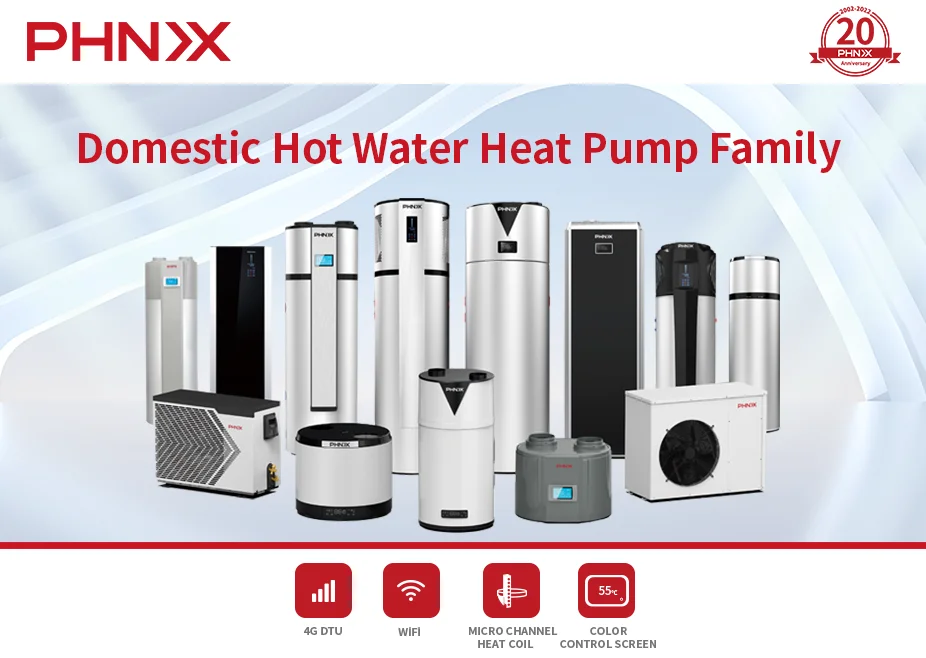 Phnix Dhw Heat Pump Air To Water Heaters Domestic All In One Hot Water ...