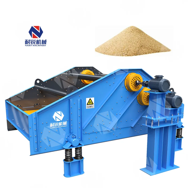 Industrial Grizzly Mine Sieve Separator Sand Linear Sieving Machine ...