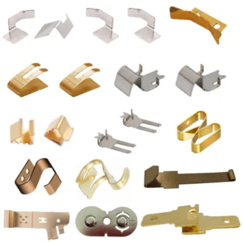 Electrical Cr2 Cell Leaf Spring Loaded Aa Battery Steel Contacts Finger ...