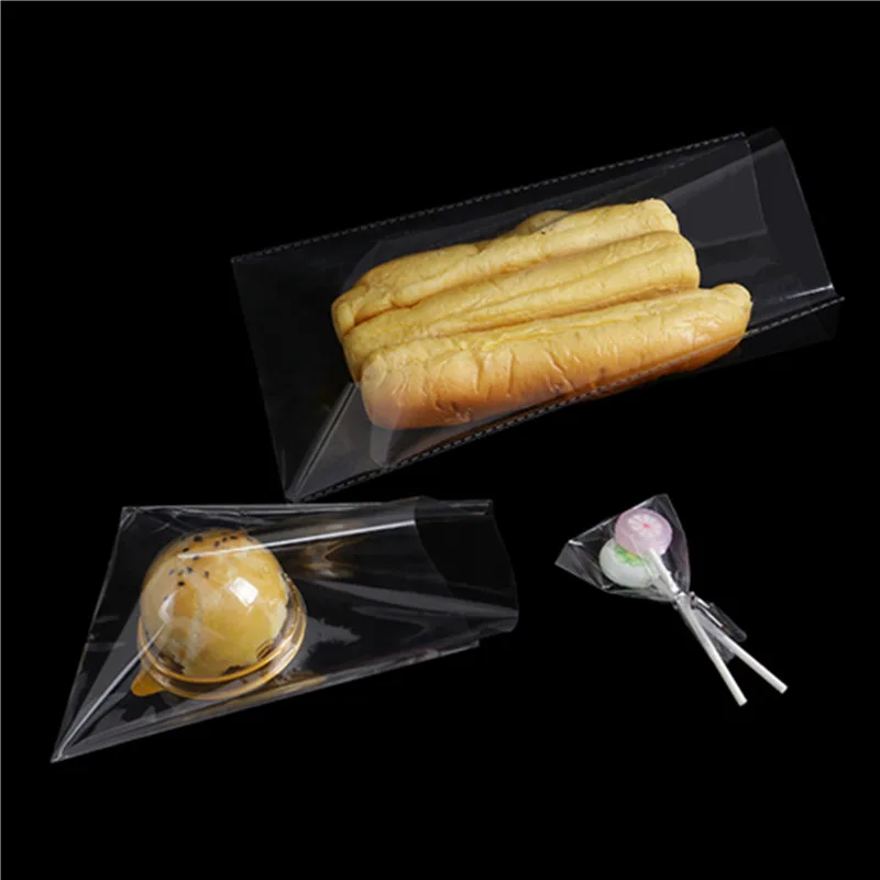 Transparent Flat Open Top Candy Bag - Perfect for Snacks