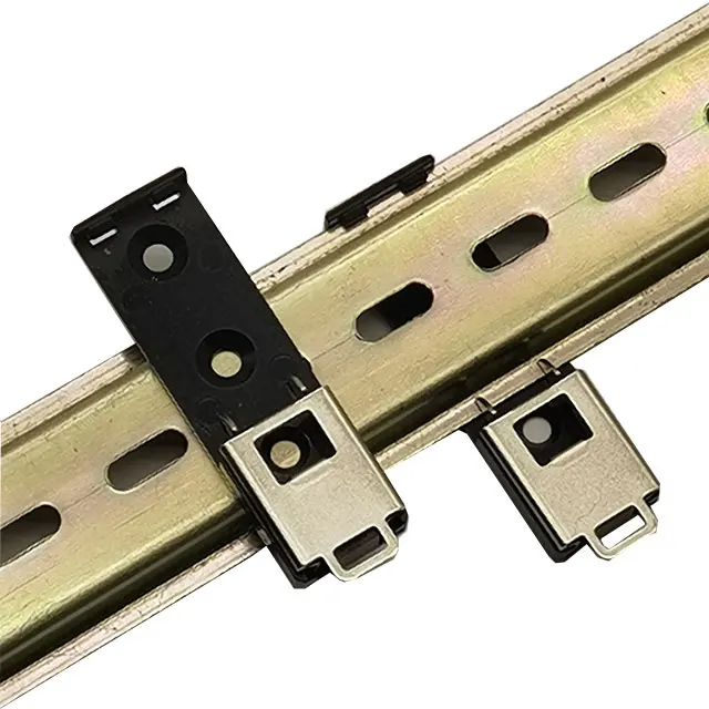 18mm Spring Loaded Din Rail Adapter Clips For Connectors, Oem
