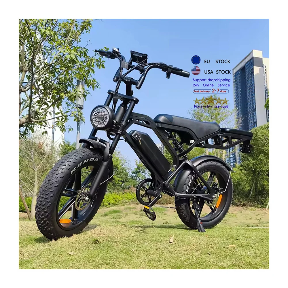 V20 Pro Fatbike Velo Bike Electr Bike Motor Electric Cycles E-bike 250w ...