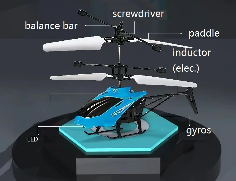 High Quality Mini Infrared Gesture Sensing Airplane Remote Control ...