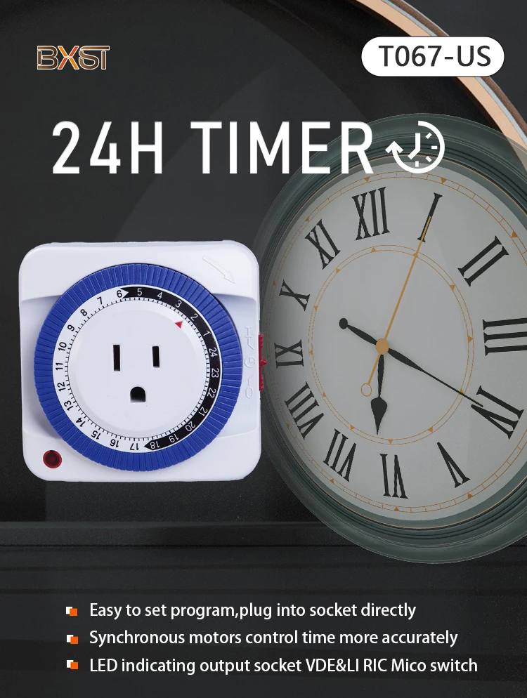 Bxst 230v Mechanical Programmable Timer Switch 16a Multi-purpose Timer ...