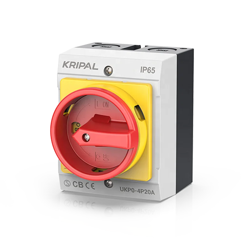 Waterproof Rotary Isolator Switch Four Pole Iec Standard Ip65 Ce ...