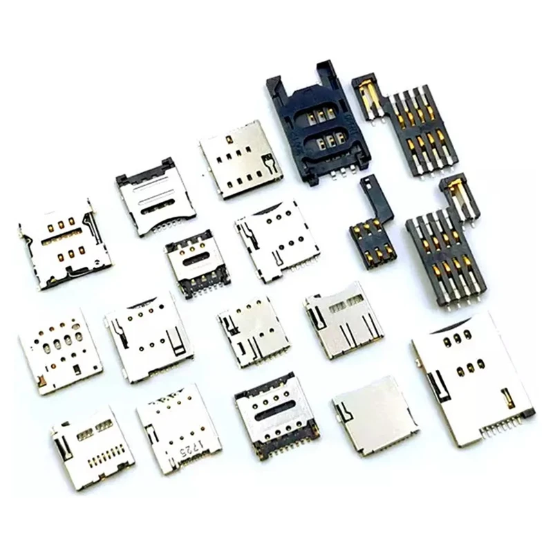 Micro Sim Card Socket Connector TF Card Electrical Sd Memory Card ...