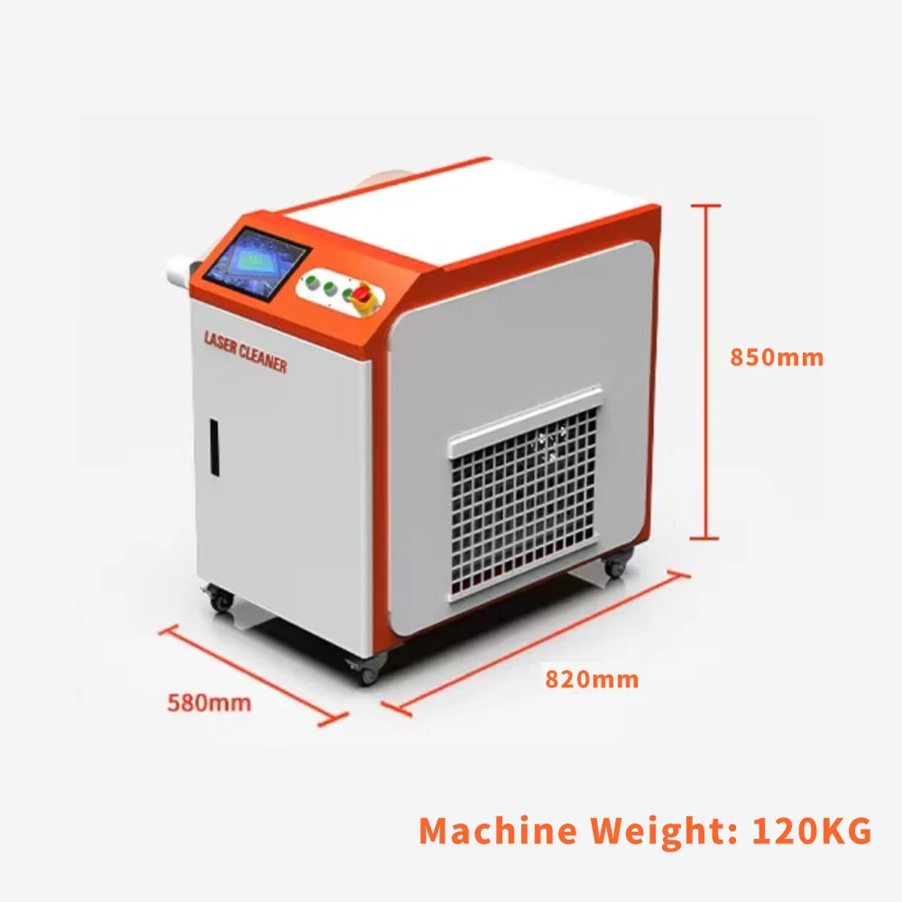 High-speed Laser Cleaners for Rust Removal - 1000W to 3000W