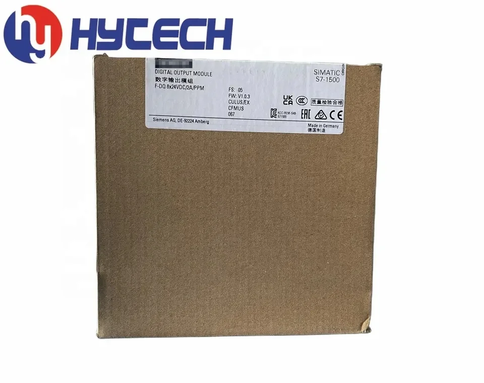Plc Siemens S7-1500 6es7 526-2bf00-0ab0 Digital Output Module F-dq 8x ...