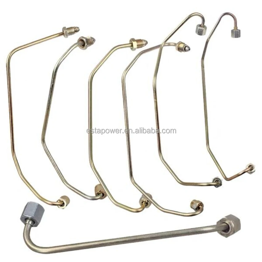 Air Cool Diesel Engine Part 170F 173F 178F 186F High Pressure Tubing ...