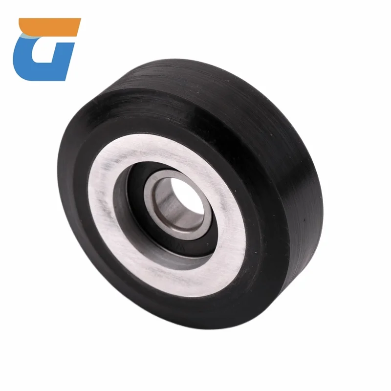 High Quality Mitsubishi Elevator Roller Guide Shoe Wheel 80 * 26.5 * 6203 Elevator Accessories ...