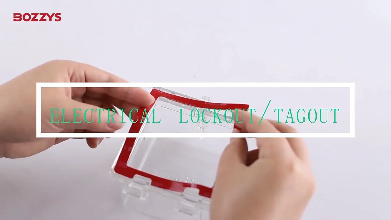 Bozzys Permanently Installed Transparent Emergency Stop Push Button ...