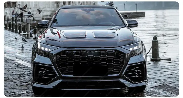 Dry Carbon Fiber M Style Body Kit for Audi RSQ8 Upgrade