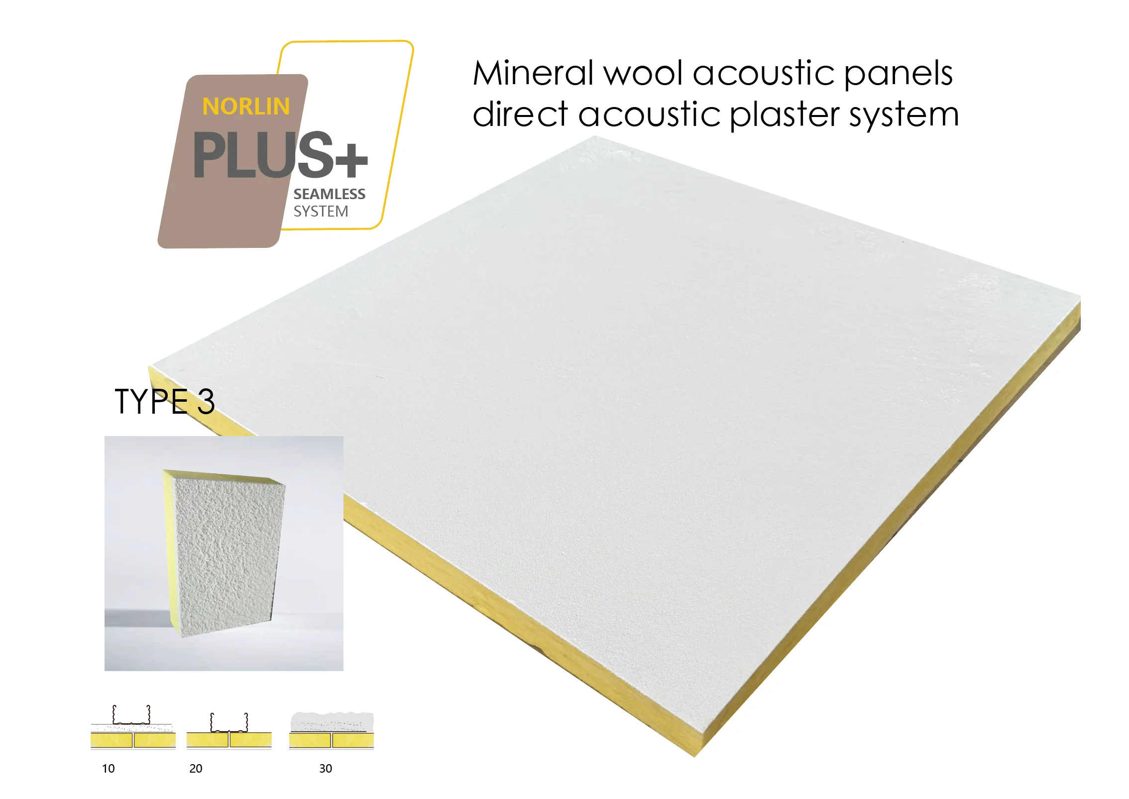 Monolithic Acoustic Ceiling Concealed Grid Ceilings Seamless Connection ...
