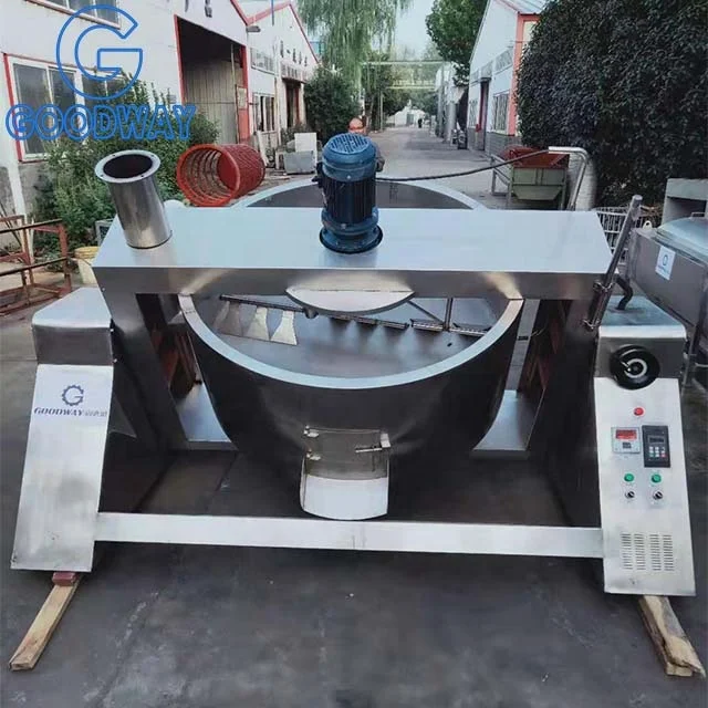 Electric / Gas Gari Roasting Machine Garri Fryer Frying Machine For ...