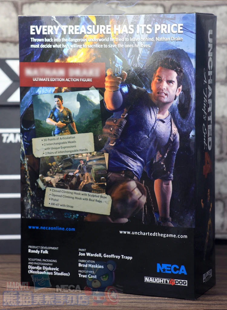 New Arrivals Japanese Animimation Cartoon Character NECA Nathans Drake ...