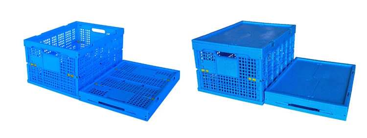 Heavy Duty Mesh Style Agriculture Collapsible Container Folding Storage ...