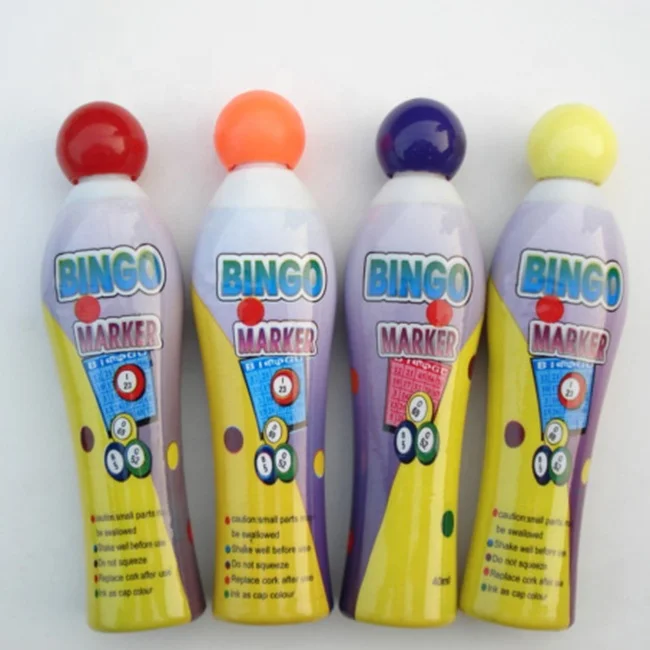 Bingo Supplies - Assorted Bingo Dauber Ink Marker Pen