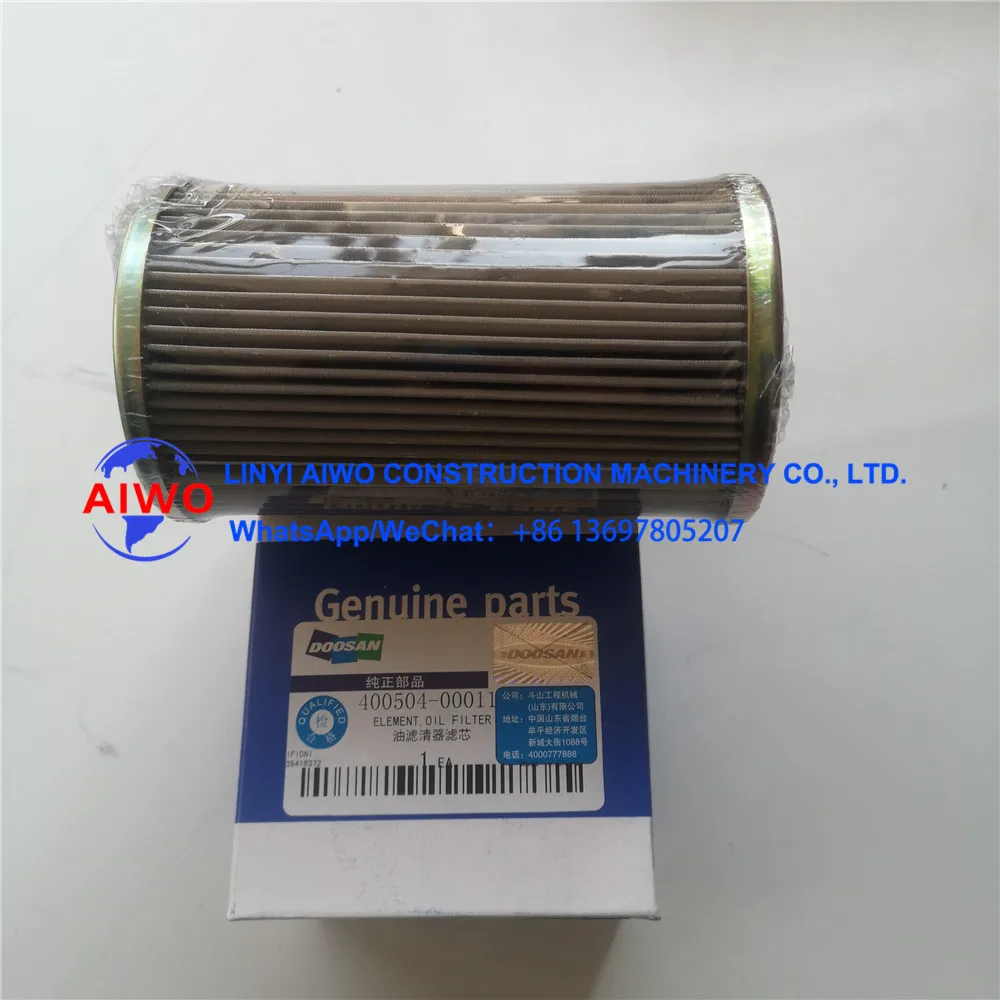 DISD Doosan Infracore Yantai Made Wheel Loader Oil Filter