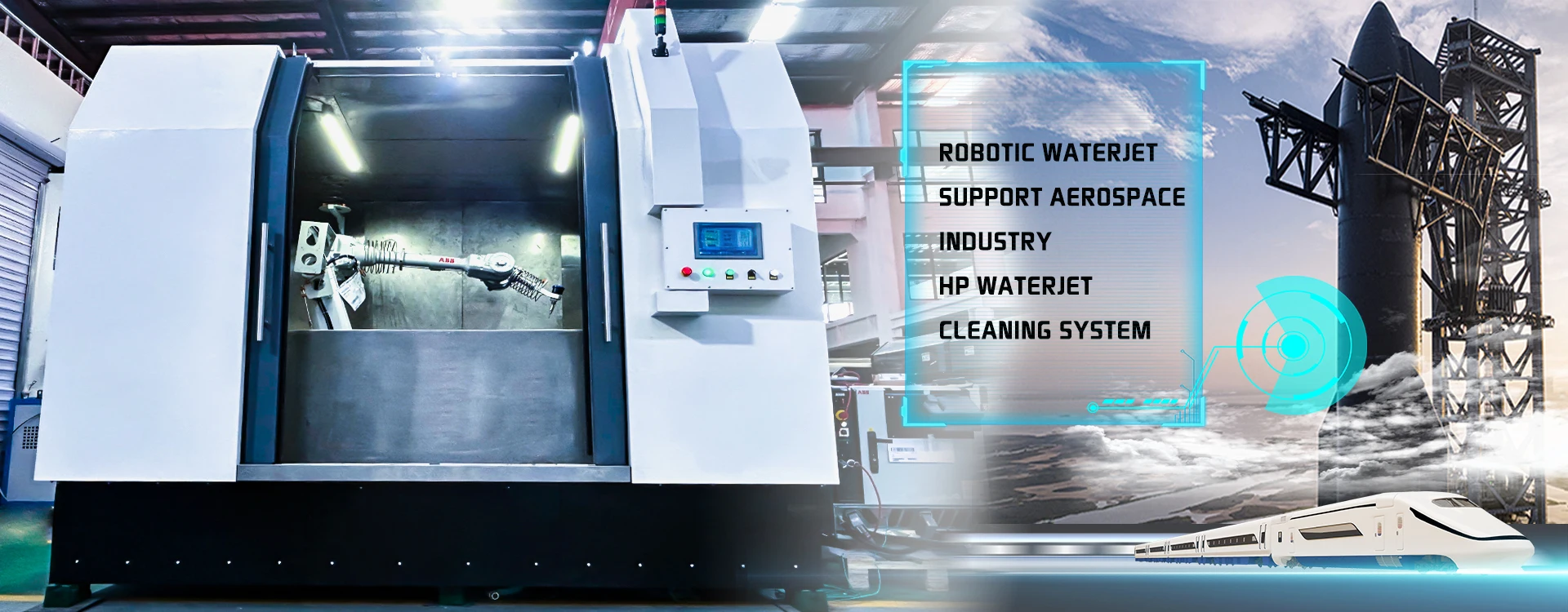 7 Axis Waterjet Cutting Robot - High Precision & Efficiency