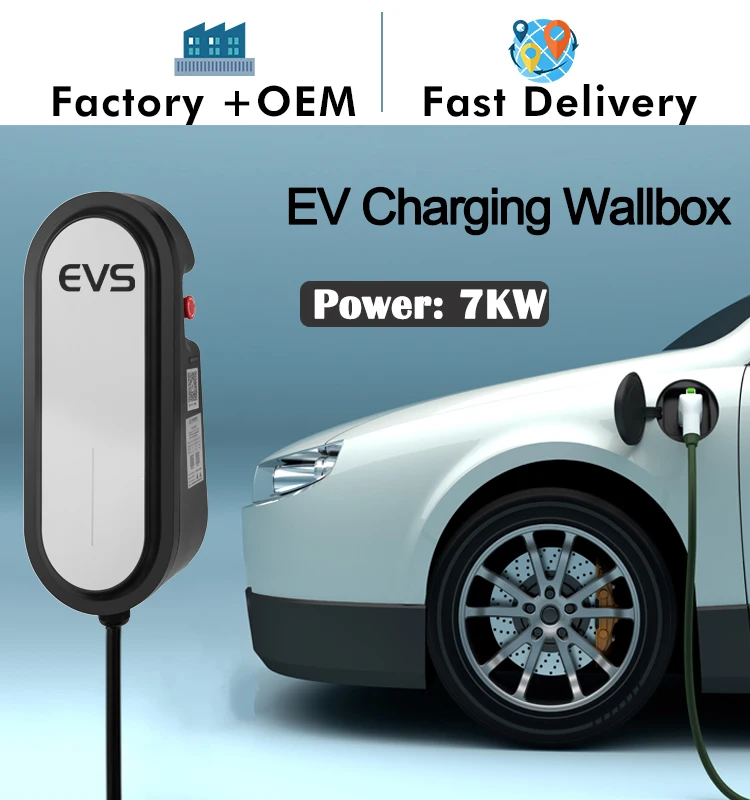 OEM ODM Logo Enclosure Box Wallbox 7kw EV Charger for Tesla BYD ...