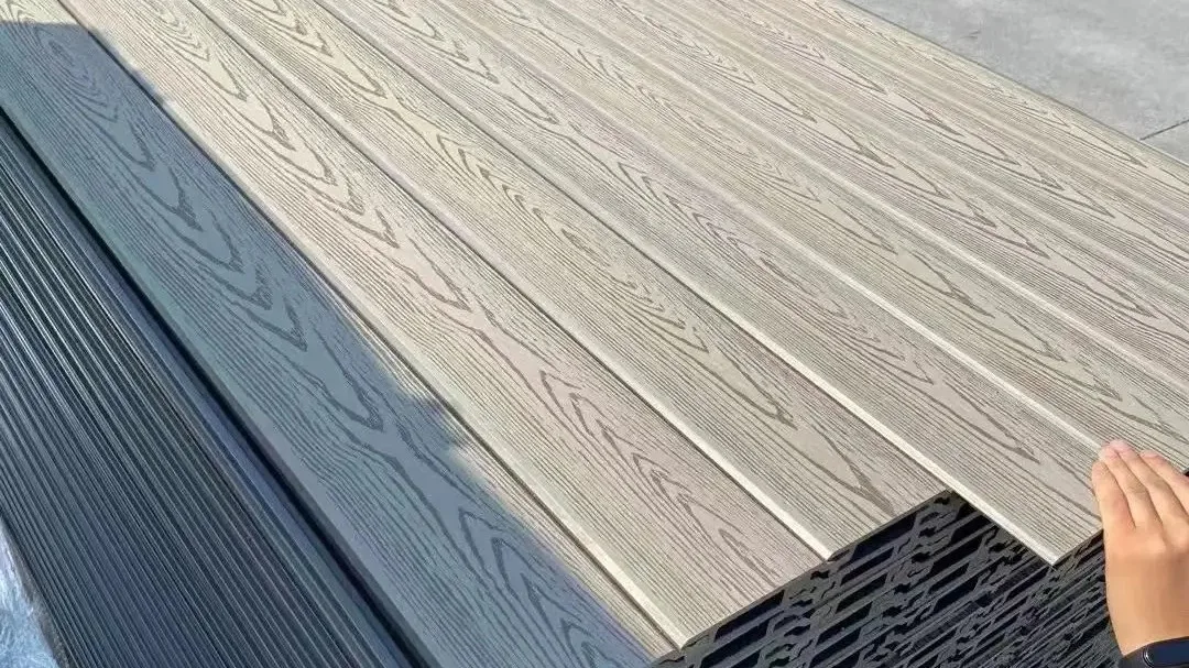 Exterior Flooringdeck Easy Install Co-extrusion Wpc Composite Bamboo ...