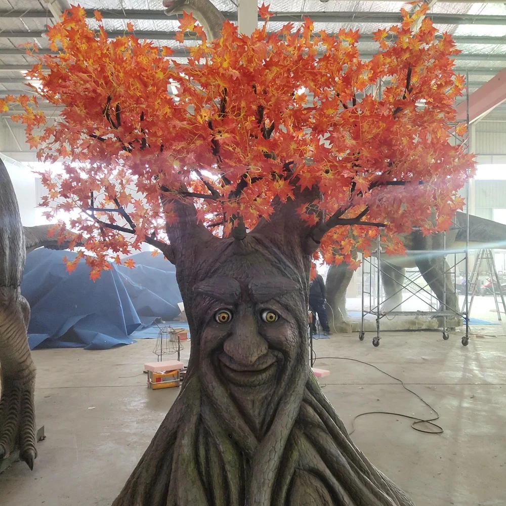 Handmade Artificial Animatronic Talking Tree For Amusement Park - Buy ...