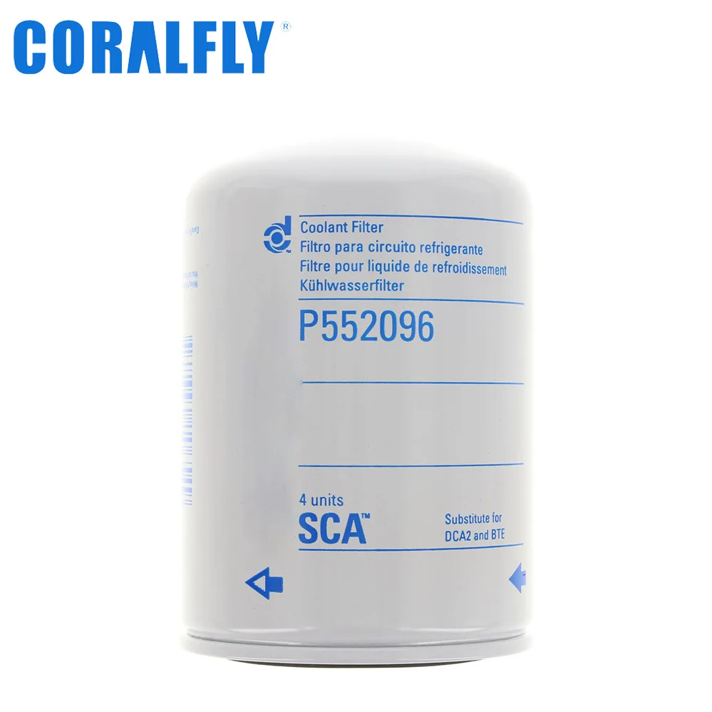 Coralfly Truck Filter Fuel Oil Filter P552096 Bw5141 Wf2096 Coolant ...