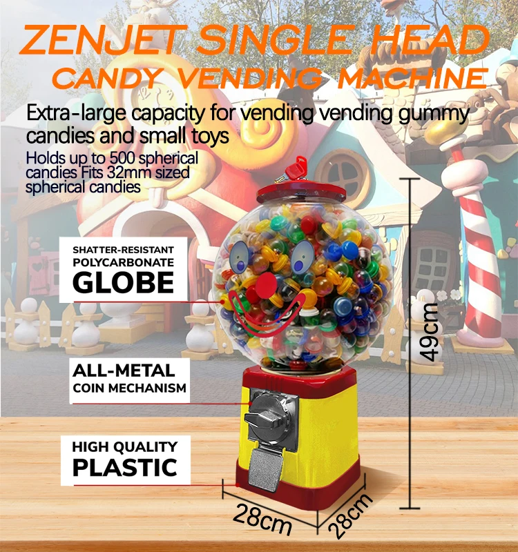 ZENJET Gumball Candy Vending Machine Ice Cream Vending Machine| Alibaba.com