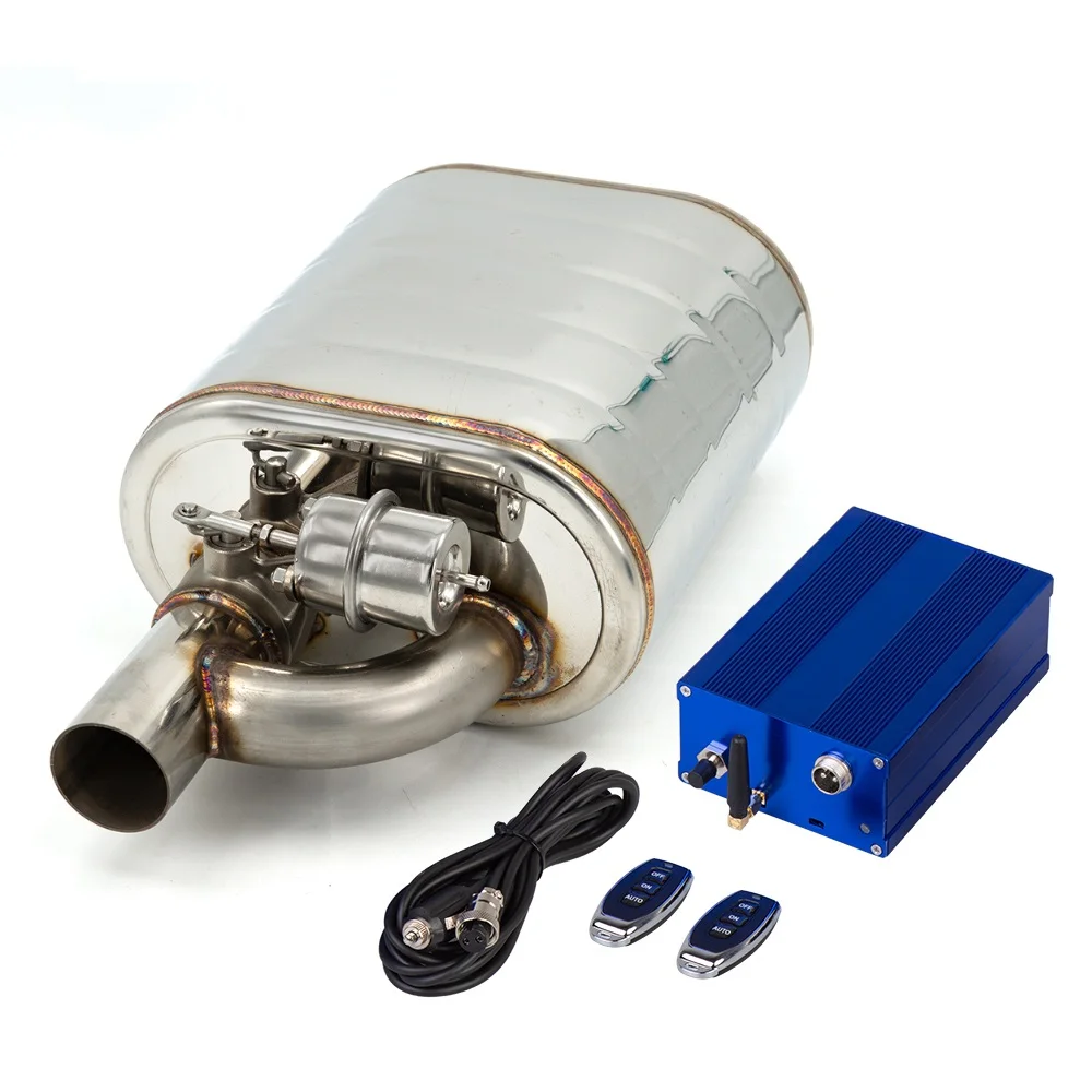 Universal Exhaust Silencer - Variable Remote Control Muffler