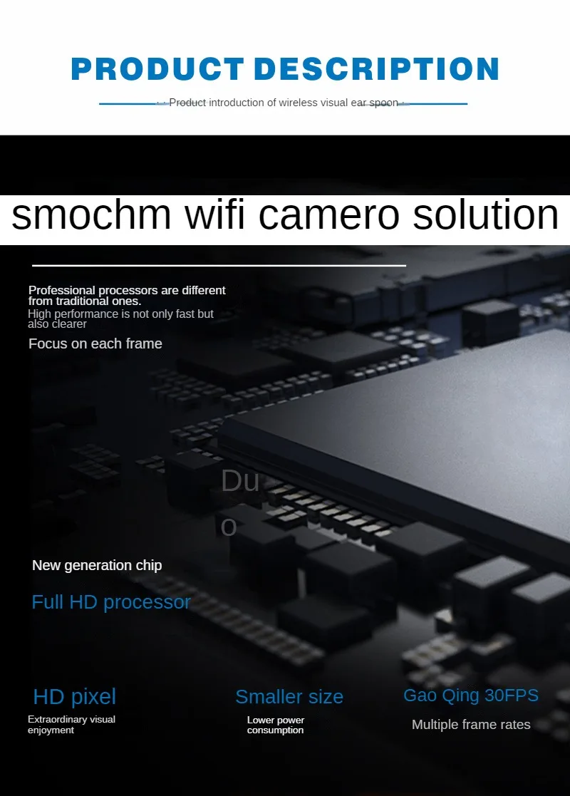 Smochm Oral Wireless Visual Mirror Dental Camera Module HD Endoscope ...