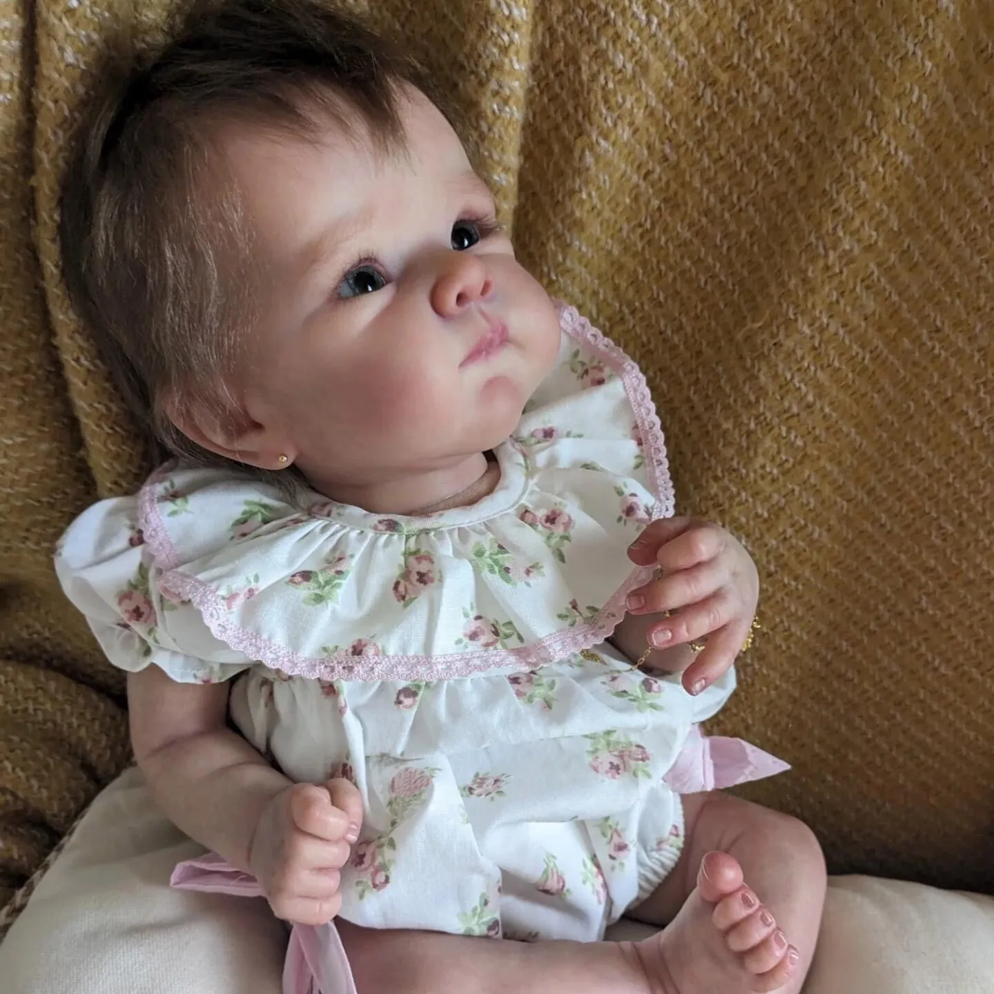 Lifereborn Realistic Reborn Bettie Baby Dolls With Brown Hair Lifelike ...