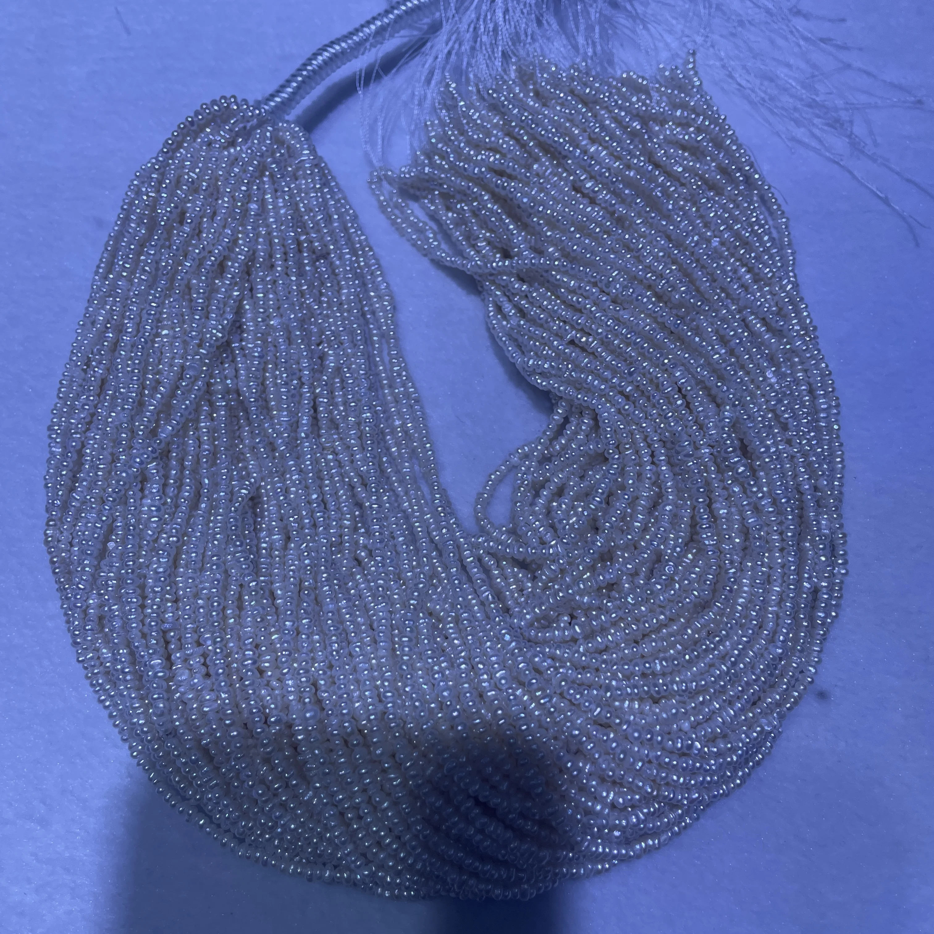 Real Genuine Mini Small Size 2-2.5mm White Fresh Water Natural Potato ...