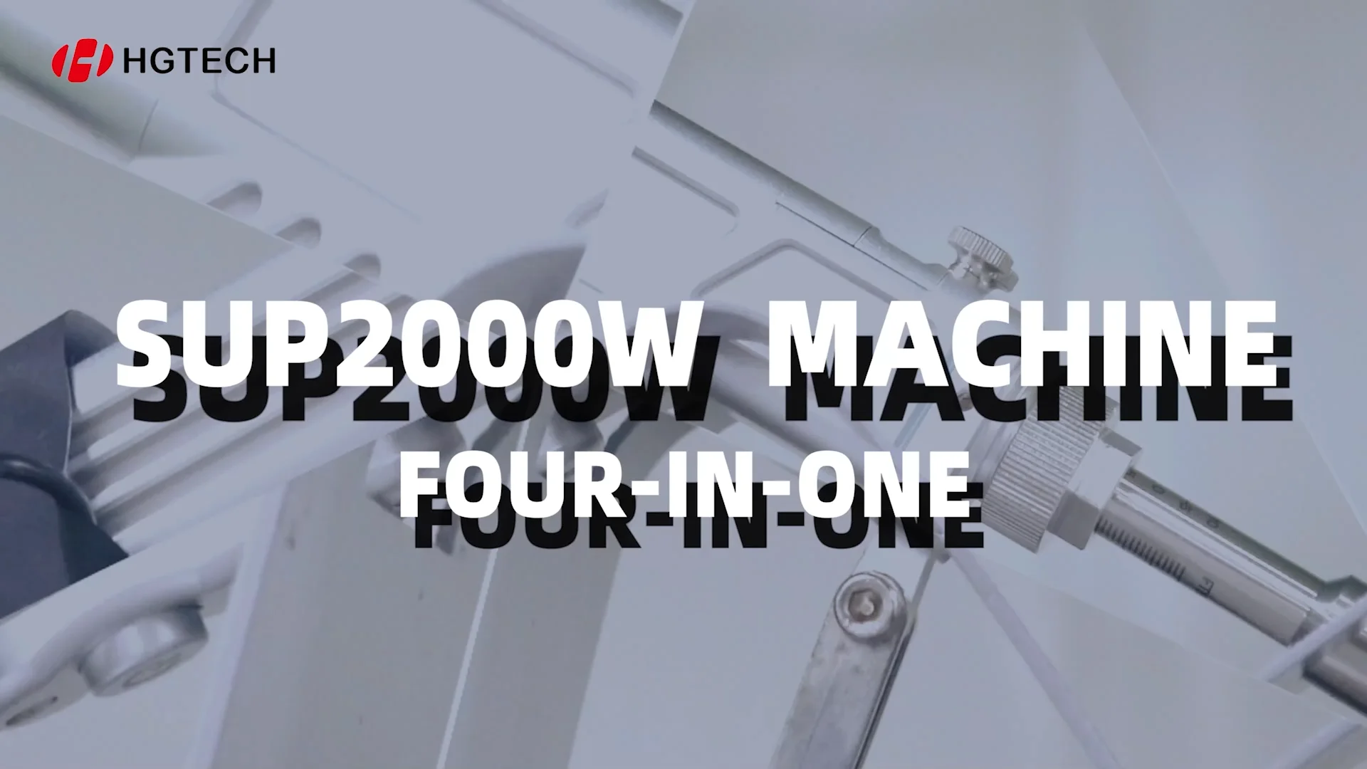 Hgtech 1000w 2kw 3000w 4 In 1 Handheld Fiber Lazer Welding Machine And ...