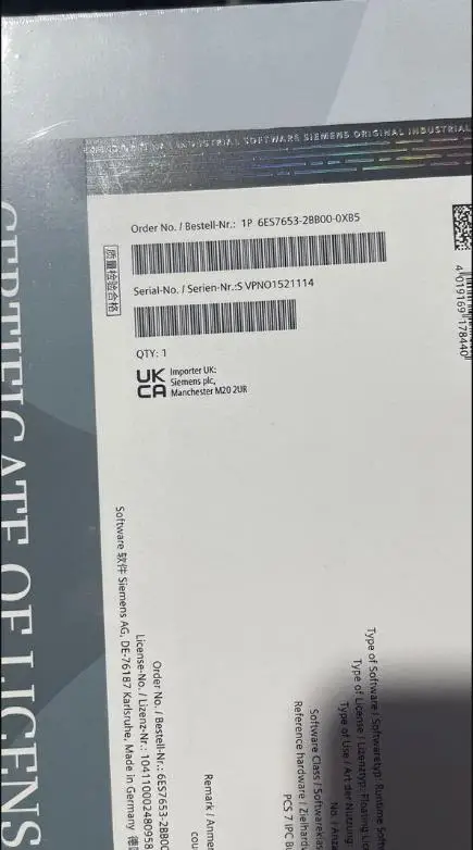 Hot Selling Brand New Original Simatic Pcs 7 Software 6es7653-2ba00-0xb5 Plc Module - Buy Plc Sm ...