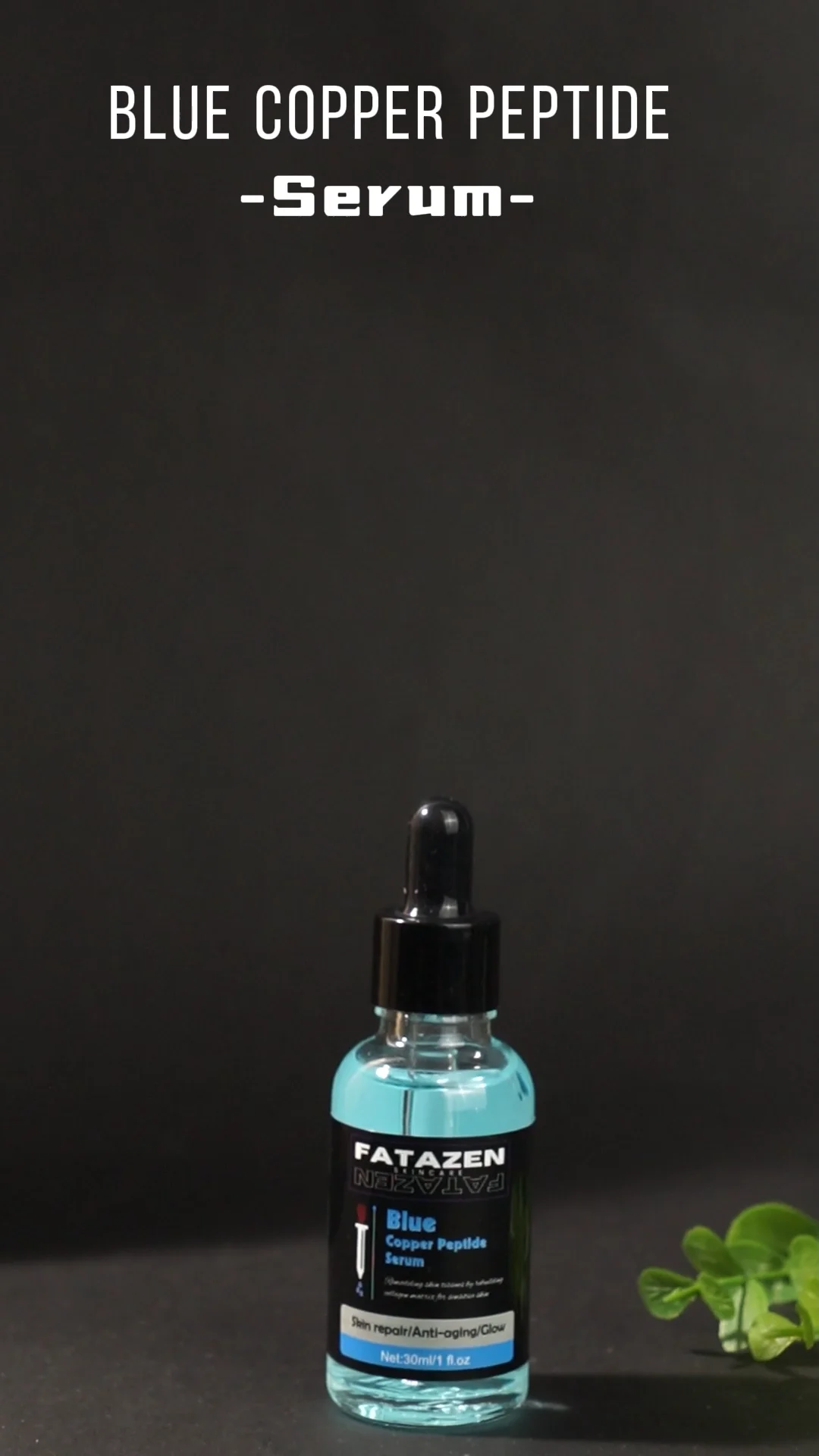 Private Label Beauty Products Blue Copper Peptide Face Serum Oem Odm ...