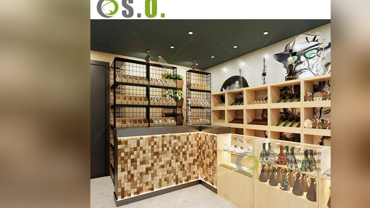 Showcase For Smoke Shop Display Cabinet Glass Point Of Purchase Counter ...
