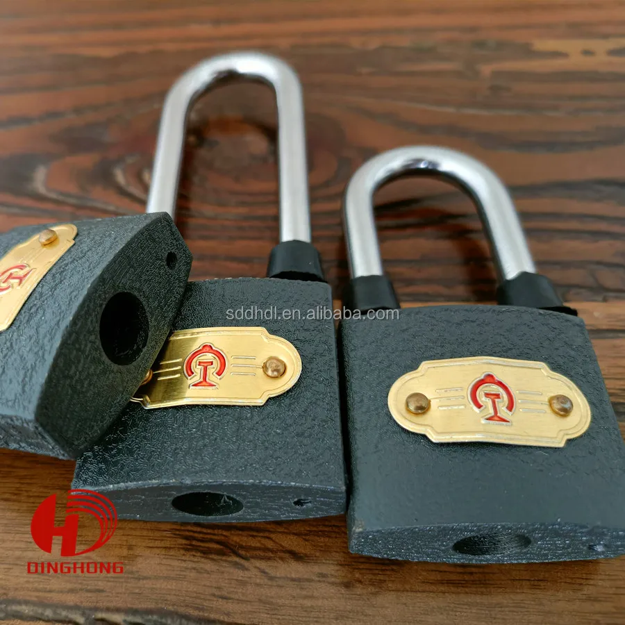 Waterproof Heavy Duty 38mm Outdoor Padlock Grey Iron Padlock Alike ...