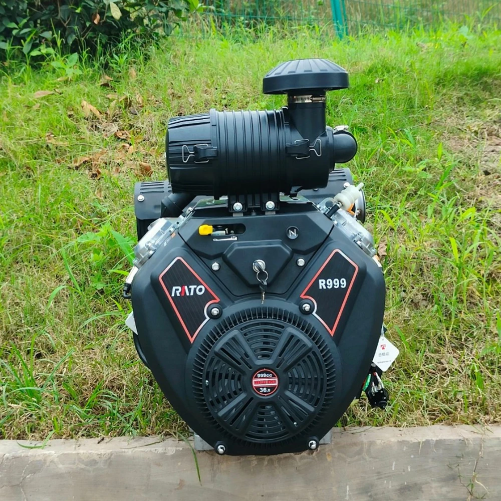 Rato R999D 36HP V-Twin Gasoline Engine 999cc | Electric Start, Air ...