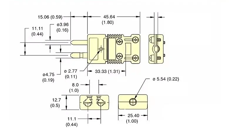 Integral Cable Clamp and Strain Relief Temperature Measurements OSTW-CC ...