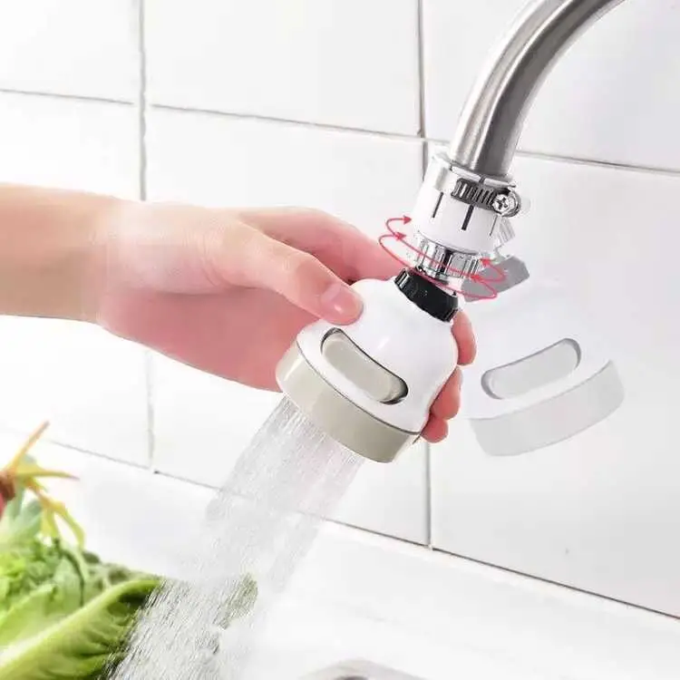 Kitchen High Pressure Water Filter Water Saving Device 3 Modes Faucet