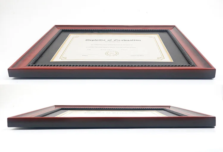 2024 Wood Graduation Diploma Frame Document Certificate Frame With Rope ...