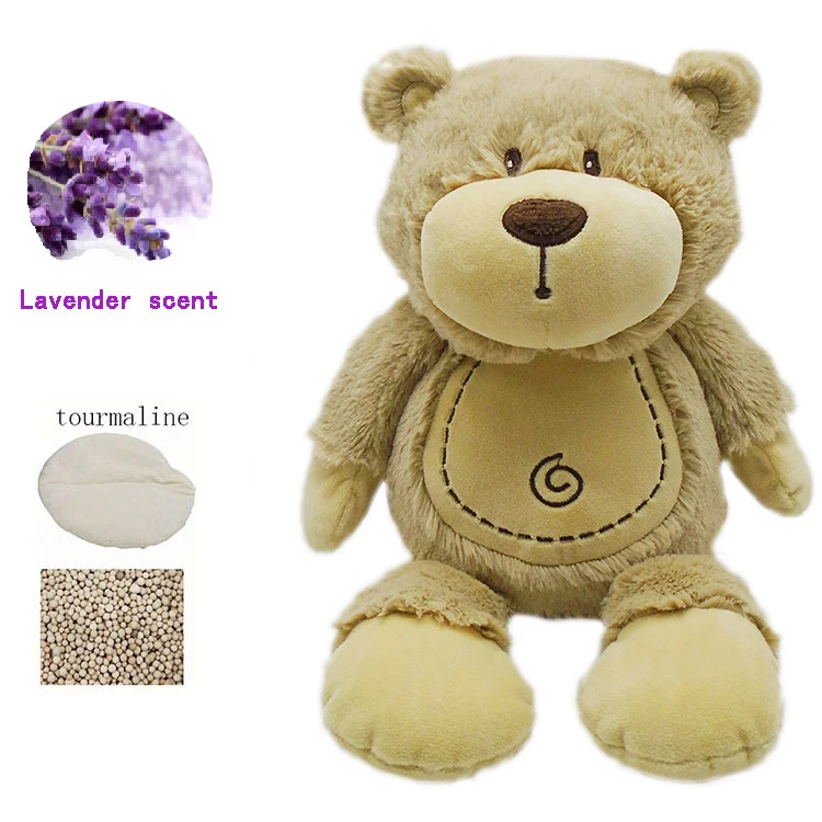Bear Stuffed Animal Heatable Microwavable Plush Toy With Lavender Scent ...